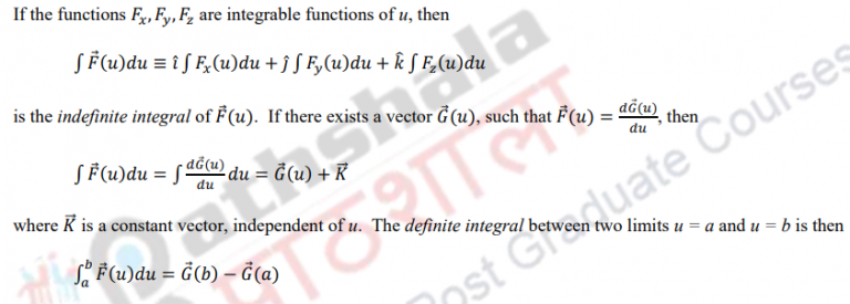 Vector integration – Mathematical tools for materials