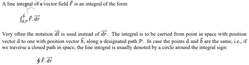 Vector integration – Mathematical tools for materials