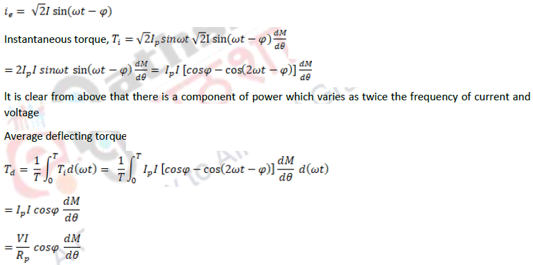 Measurement of Power and Wattmeters – Measurements and Instrumentation