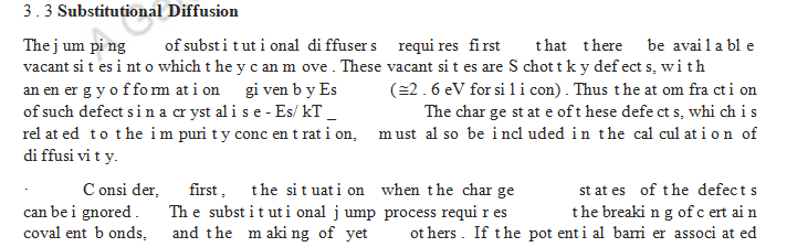 Diffusion – Semiconductor material and devices