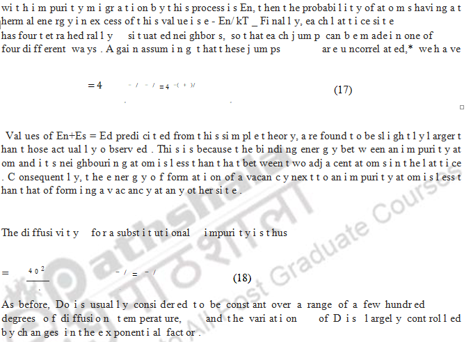 Diffusion – Semiconductor material and devices