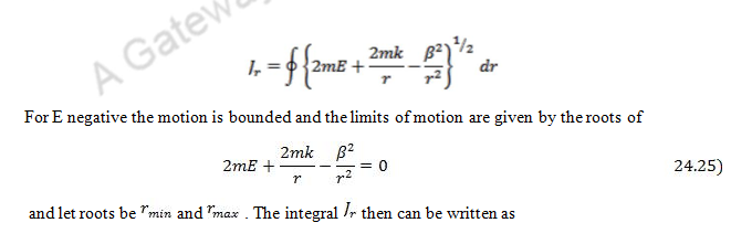 Hamilton-Jacobi Equation : Action Angle Variables – Classical Mechanics