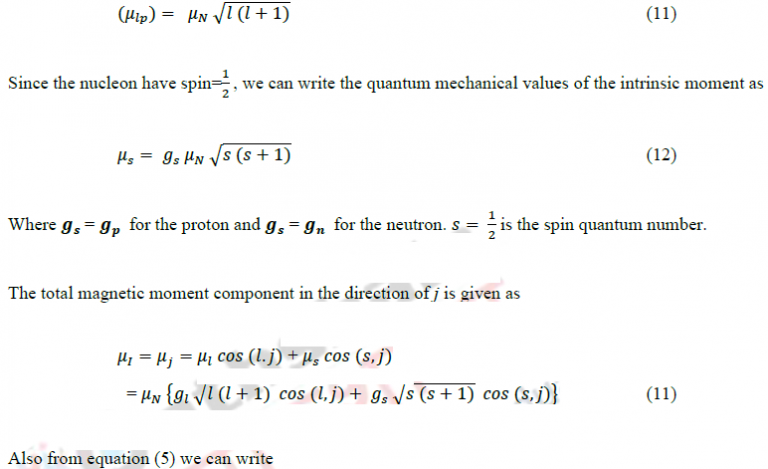 Nuclear Models-7 – Nuclear and Particle Physics
