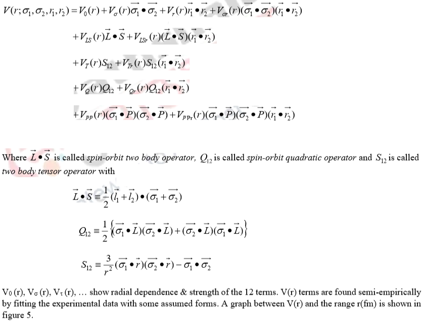 Nuclear Force and its Proparties – 6 – Nuclear and Particle Physics