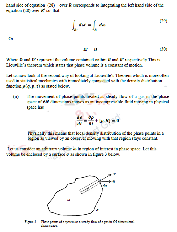 Ensemble Theory (classical)-II ( Ensemble, Liouville’s Theorem and ...