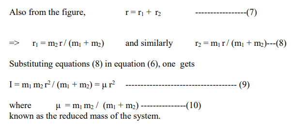 Rotational Spectrum – Atomic, Molecular and Laser Spectroscopy