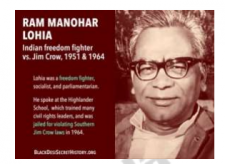 Socialist Intervention : RAM MANOHAR LOHIA – Political Theory and ...