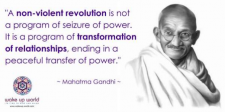 Mahatma Gandhi and Non Violent Revolution – Political Theory and ...
