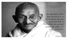 Mahatma Gandhi – Education and Society