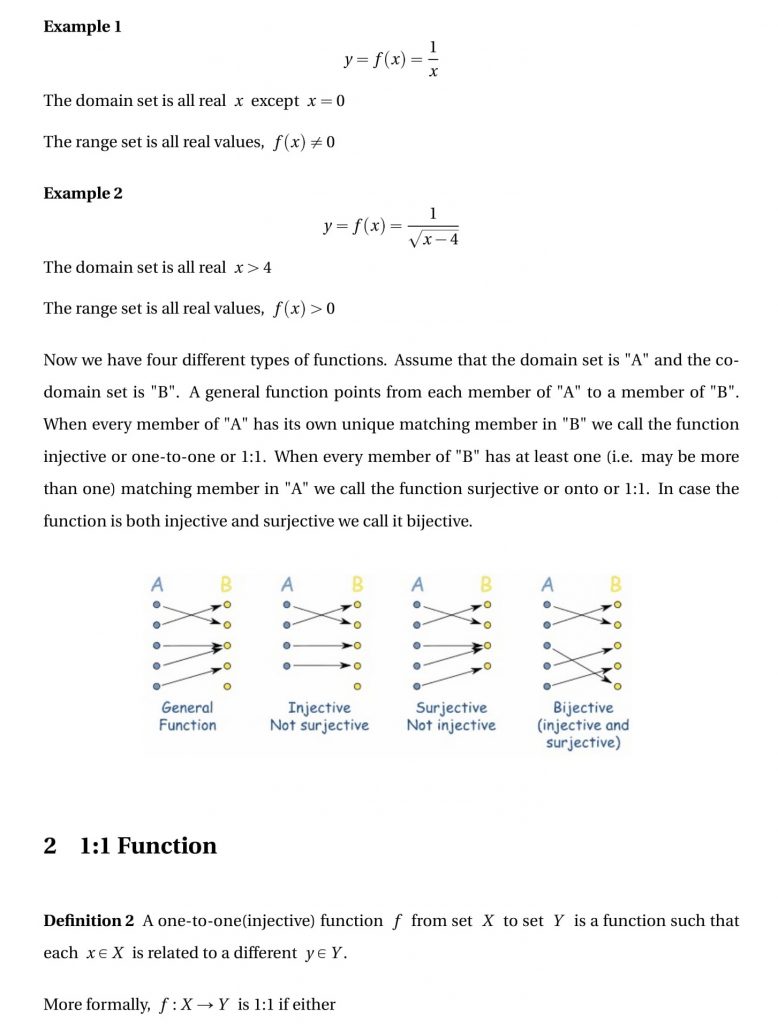 Functions, Sequences and Convergences – Probability I