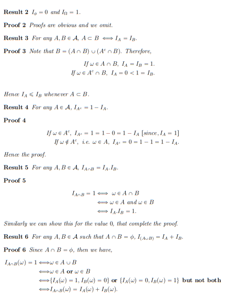 Set Theory – few combinatorial results – Probability I