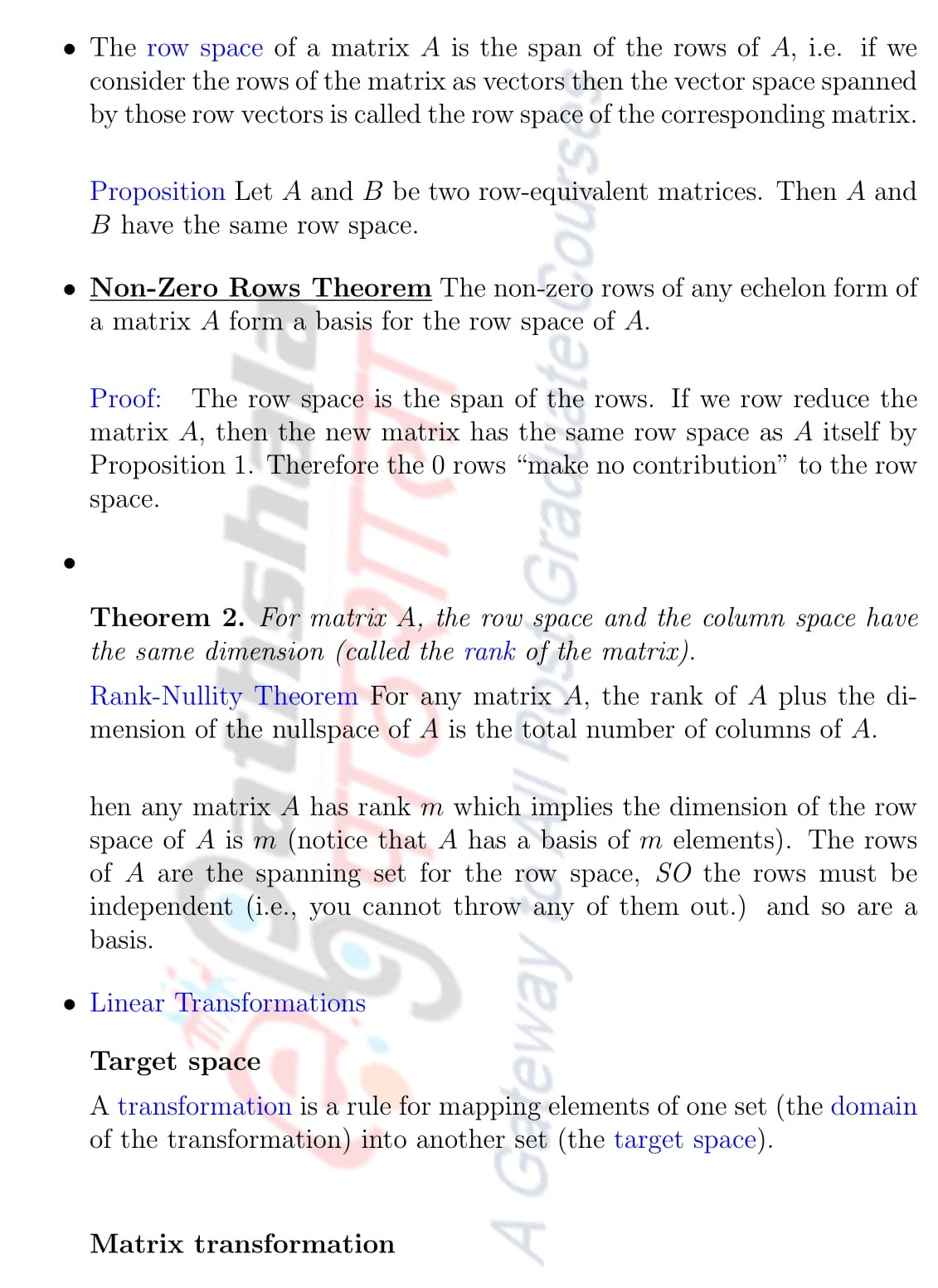 Linear Algebra II – Regression Analysis I