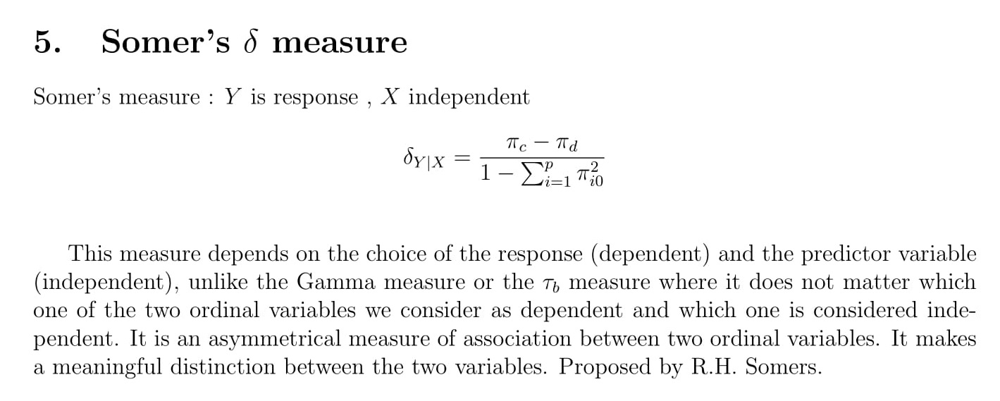 Ordinal categorical data – Regression analysis III Ordinal categorical data – Regression analysis III