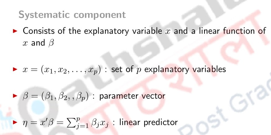 Components of GLM – Regression analysis III