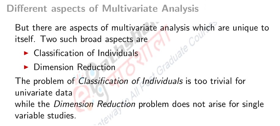Introduction to Multivariate Analysis – Multivariate analysis