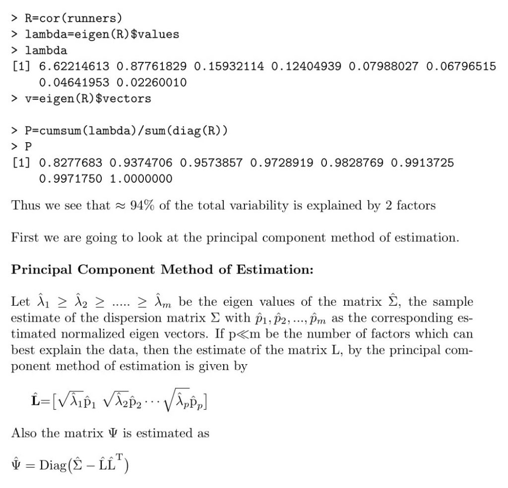 Factor Analysis using R – Multivariate analysis