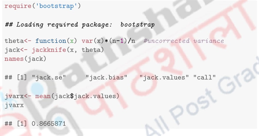 Some Applications in Bootstrap-2 – Advanced Data Analysis