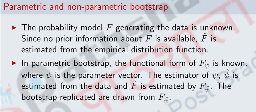 The Bootstrap: Summary – Advanced Data Analysis