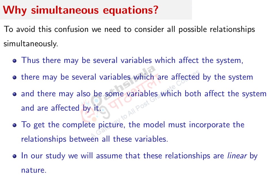 Simultaneous Equations Model : An Introduction – Econometrics and ...
